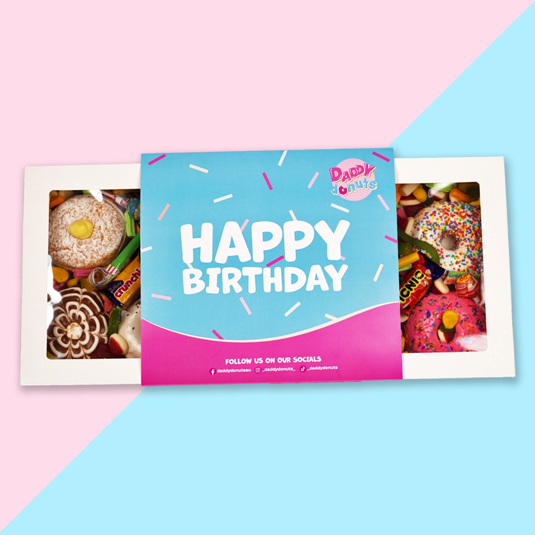 Birthday Donut Box- Daddy Donuts