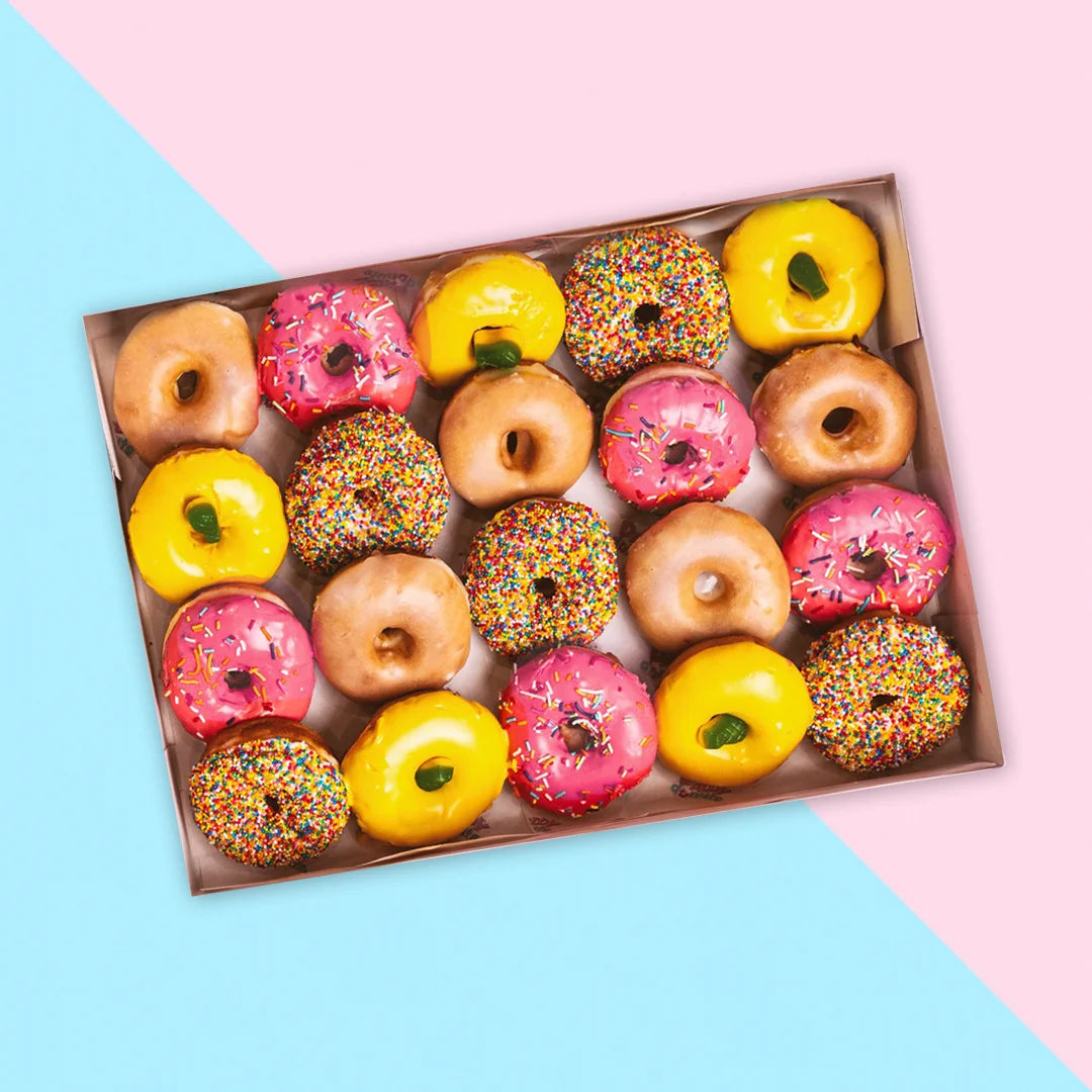 Happy Birthday Treat Size- Daddy Donuts
