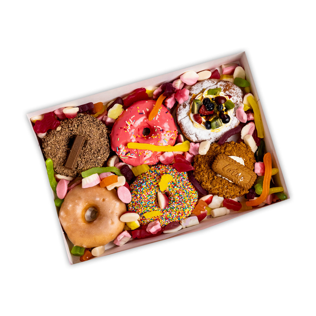 6 Assorted Donuts Birthday Frenzy- Daddy Donuts