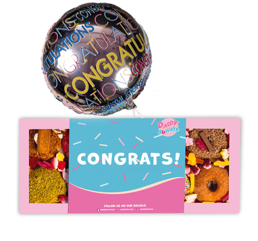Congrats Bundle Box- Daddy Donuts