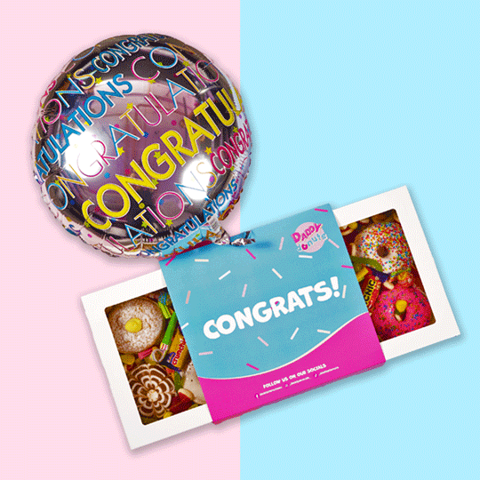 Congrats Bundle Box- Daddy Donuts